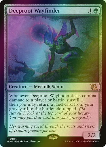 Deeproot Wayfinder (184) (foil, MOM) - El Ojo de Ugin