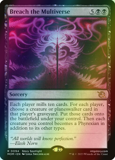 Breach the Multiverse (94) (foil, MOM) - El Ojo de Ugin