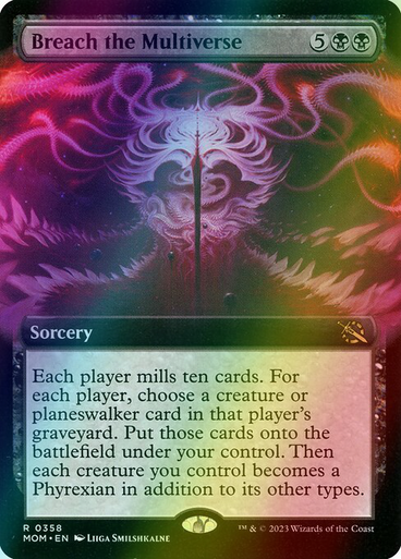 Breach the Multiverse (Extended Art - 358) (foil, MOM) - El Ojo de Ugin