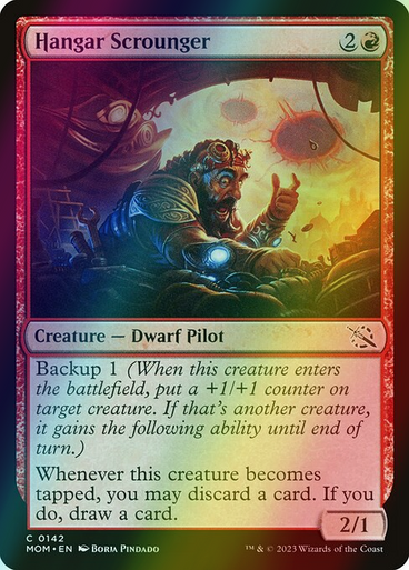 Hangar Scrounger (142) (foil, MOM) - El Ojo de Ugin