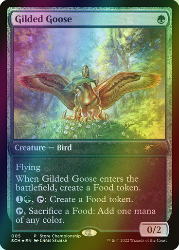 Gilded Goose (5) (foil, SCH) - El Ojo de Ugin