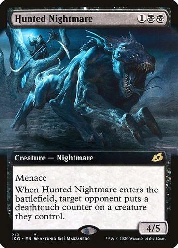 Hunted Nightmare (Extended Art - 322) (IKO) - El Ojo de Ugin