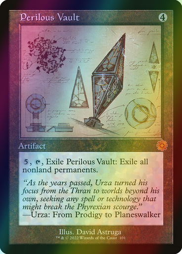 Perilous Vault (Alternate Art - 101) (foil, BRR) - El Ojo de Ugin