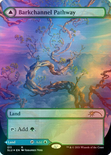 Barkchannel Pathway // Tidechannel Pathway (Borderless - 11) (foil, SLU ...