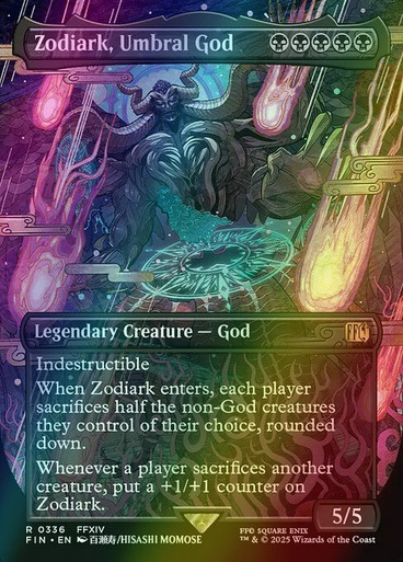 Zodiark, Umbral God (Borderless - 336) (foil, FIN) - El Ojo de Ugin