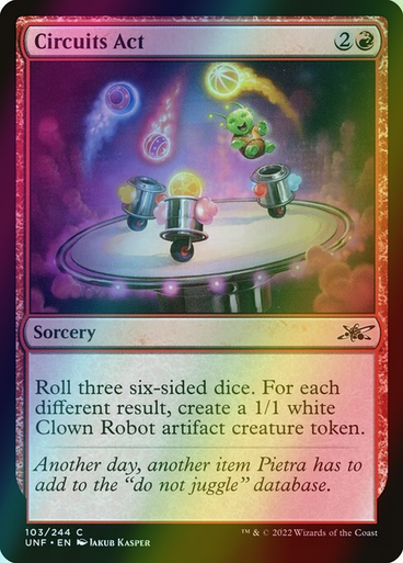 Circuits Act (103) (foil, UNF) - El Ojo de Ugin