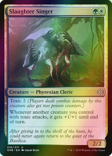 Slaughter Singer (216) (foil, ONE) - El Ojo de Ugin