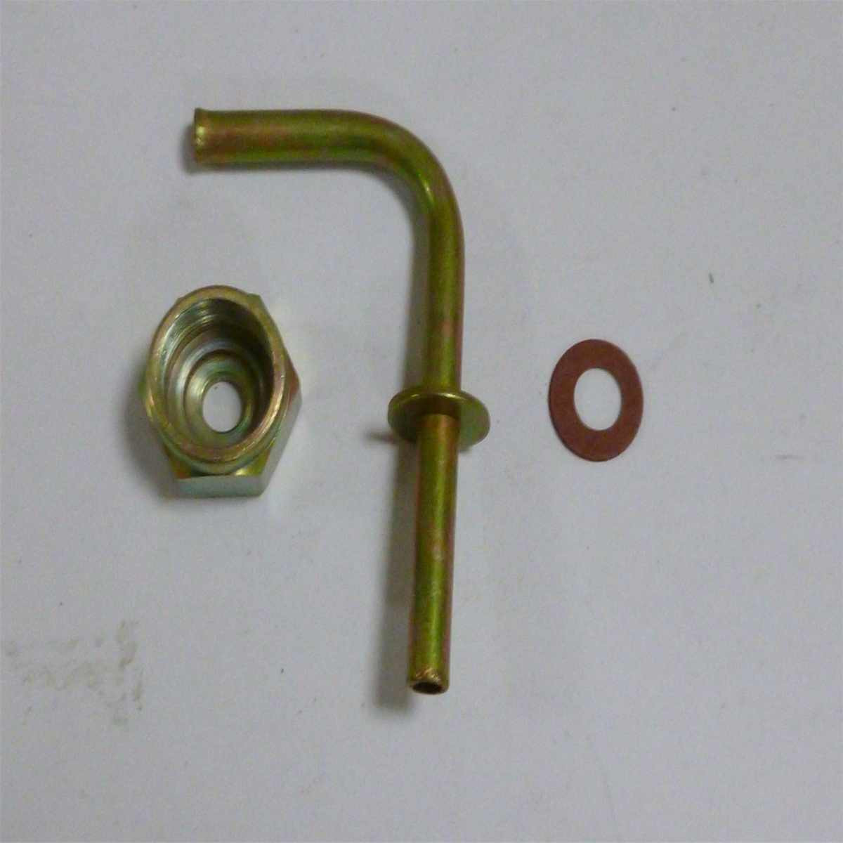 Gas Tank Spigot With Nut & washer 90 Degree