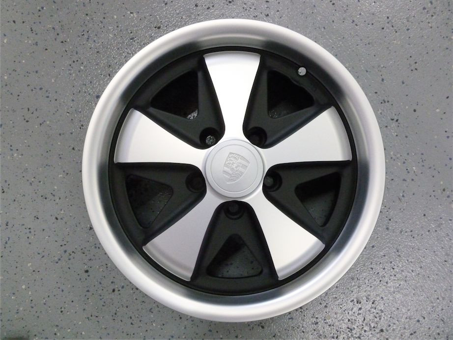 911 Style Black / Silver Wheels 5 x 112 pcd, 15" x 5"