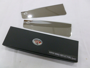 WINDSCREEN WIPER WIND DEFLECTORS - PAIR