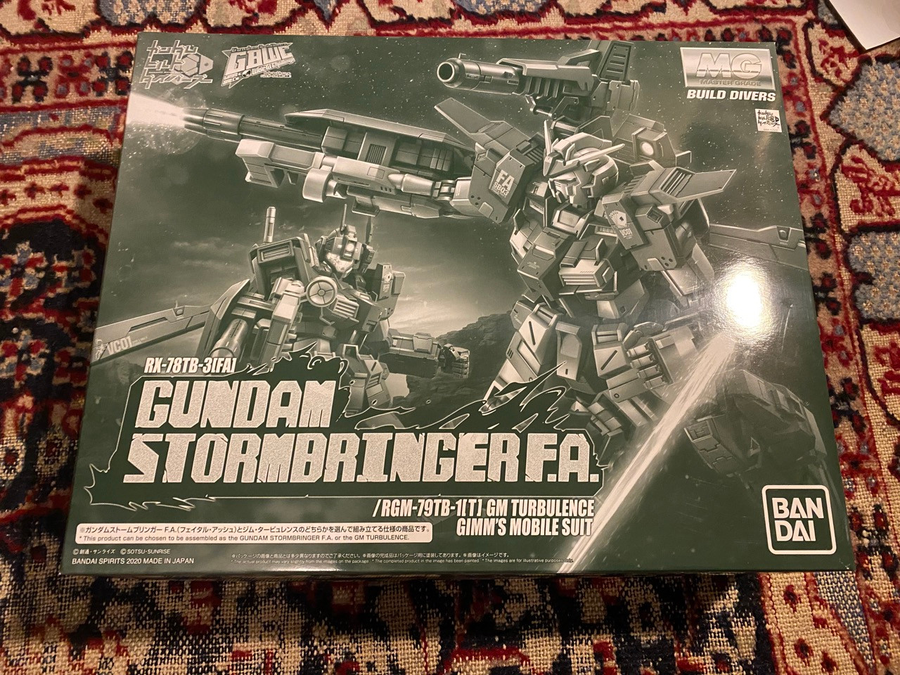 P-Bandai 1/100 MG Gundam Stormbringer F.A. / GM Turbulence - Japan Cool ...