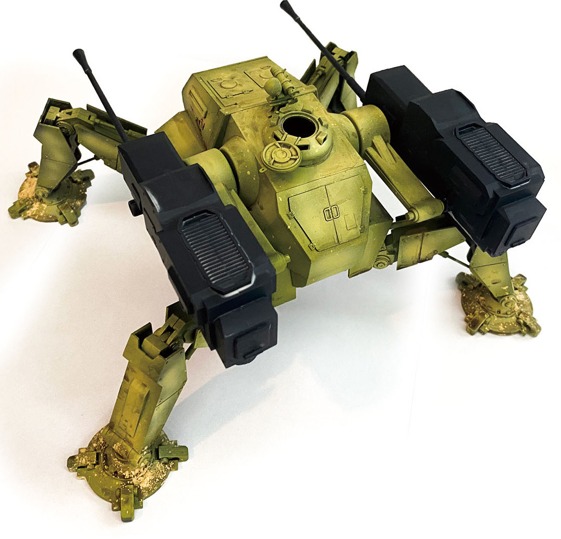 1/35 German Army Kaiser Kiefer 5.5cm Gerat 58 Cannon Equipped Quadruped ...