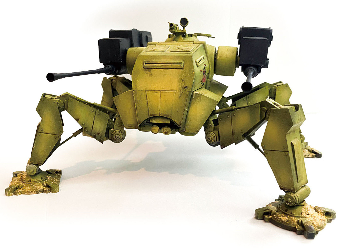 1/35 German Army Kaiser Kiefer 5.5cm Gerat 58 Cannon Equipped Quadruped ...