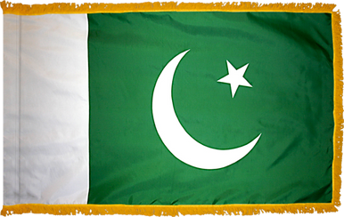 Pakistan Indoor Flag - Eagle Mountain Flag
