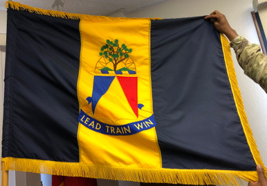 Army National Training Center Flag, Size 3' X 4' Nylon Applique with ...