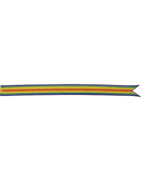 Battle Streamer for U.S. Army Flag, 2 3/4ΓÇ£ x 4ΓÇÖ, Ticonderoga 1775