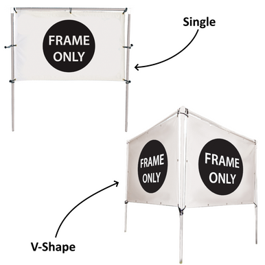 In-Ground Banner Hardware (Frame Only) - Eagle Mountain Flag