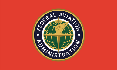 Federal Aviation Administration Outdoor Flag - Eagle Mountain Flag