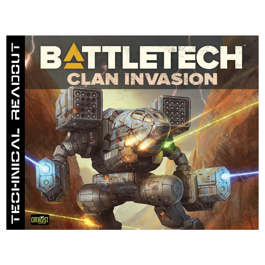 Battletech: Books - Technical Readout Clan Invasion - Tower of Games