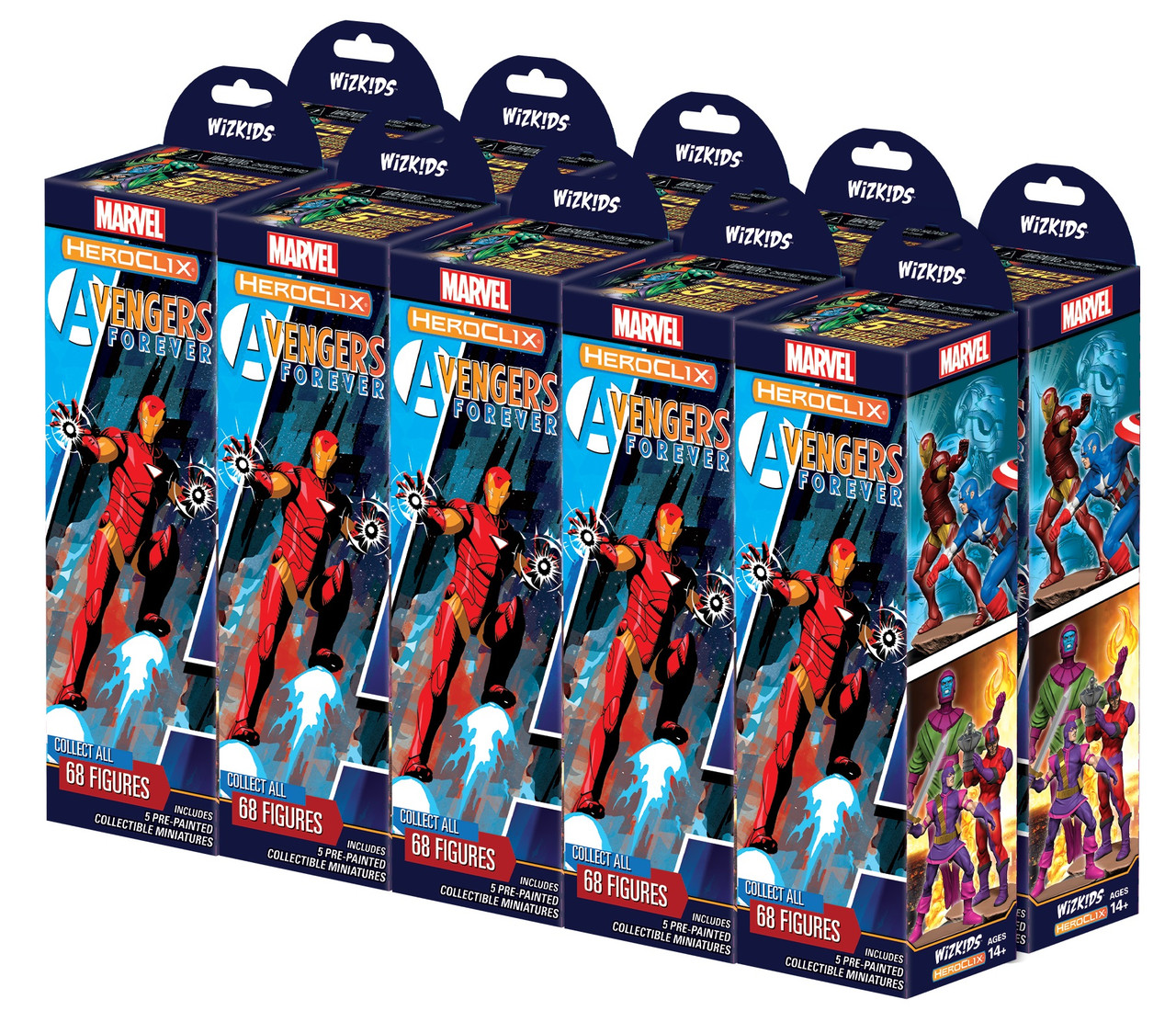 HeroClix: Marvel: Avengers Forever Booster Brick (10) - Tower of Games
