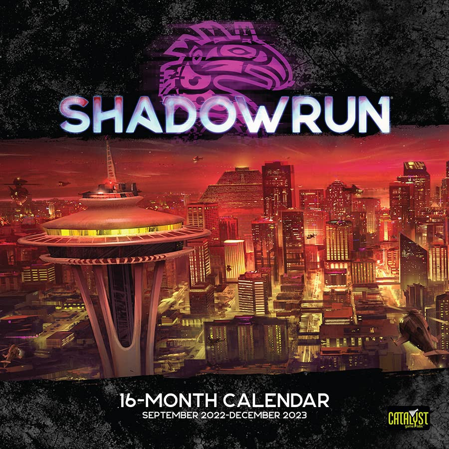 Shadowrun: Shadowrun RPG: 16-Month Calendar (Game Maps) - Tower of Games