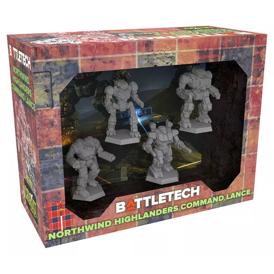 Battletech: Minis - Battletech: Northwind Highlanders Command Lance ...
