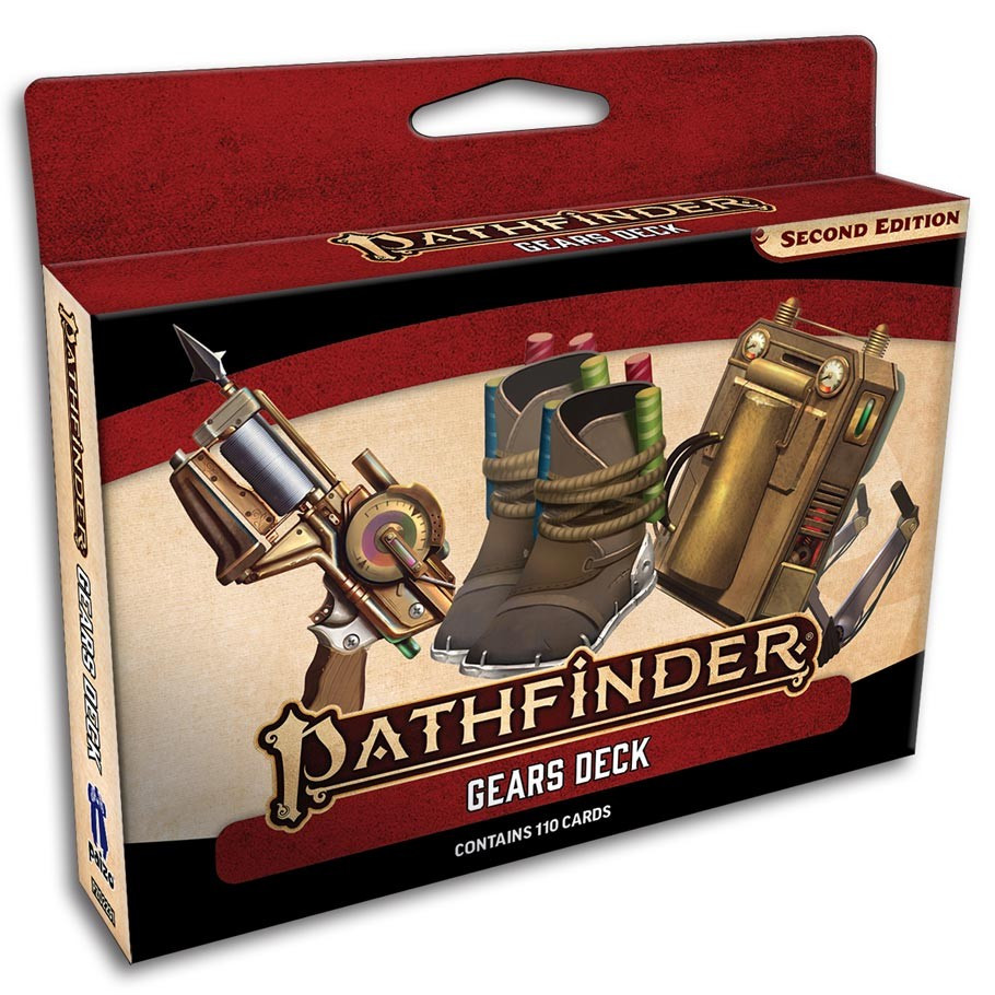 Pathfinder: Accessories - Pathfinder RPG: Gears Deck (PF2E) - Tower of ...
