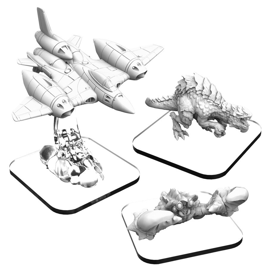 Monpoc: Raptix, Steel Shell Crab, Strike Fighter Elite Protectors Units ...