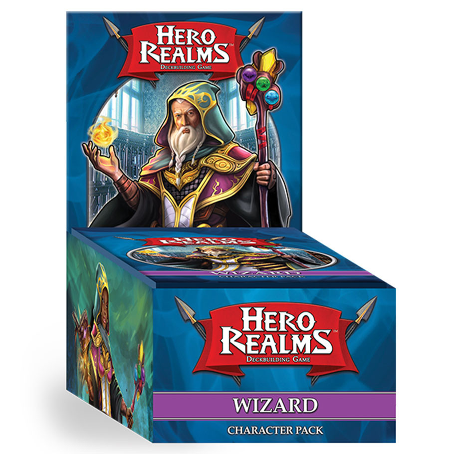 Card Games: Hero Realms - Hero Realms: Wizard Pack DISPLAY (12) - Tower ...