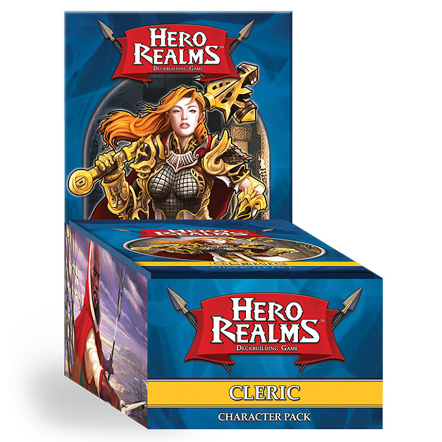 Card Games: Hero Realms - Hero Realms: Cleric Pack DISPLAY (12) - Tower ...