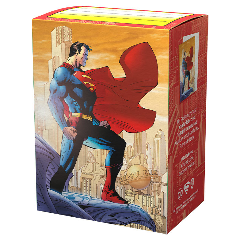 Card Sleeves: Dragon Shields: (100) Brushed Art - Superman 2 - Tower of ...