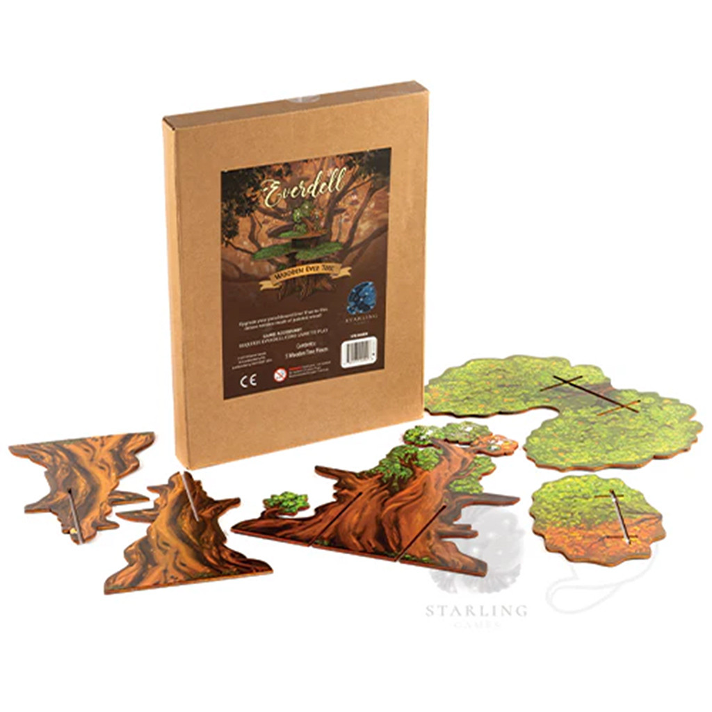 Board Games: Expansions and Upgrades - Everdell: Wooden Ever Tree ...