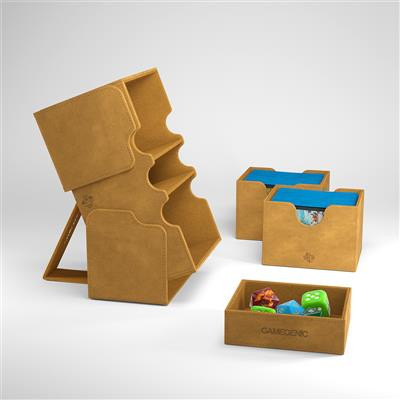 Deck Boxes: Premium Multi Dboxes - Sand Stronghold 200+ XL - Tower of Games