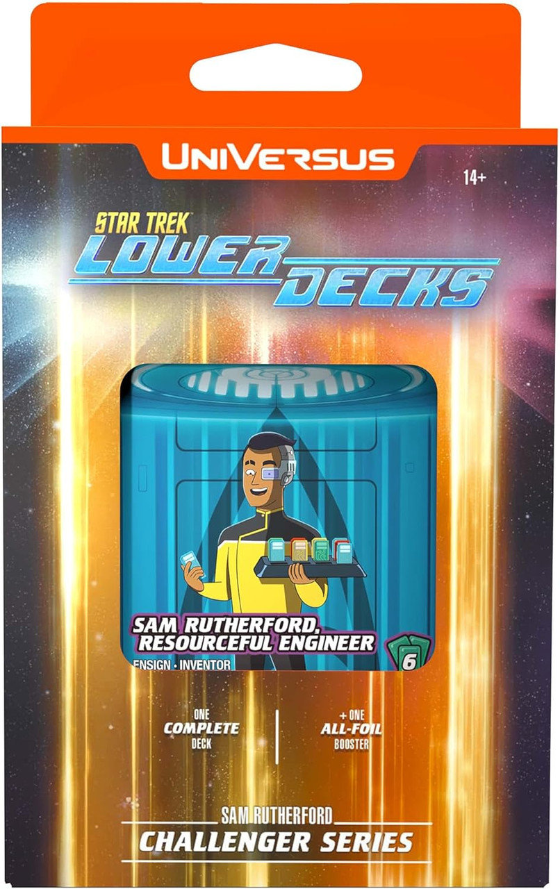 Star Trek Lower Decks - Sam Rutherford Challenger Deck - Tower of Games