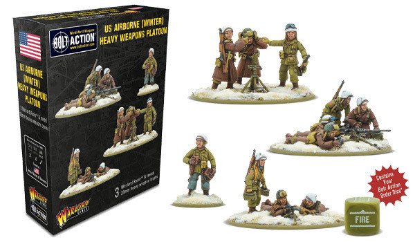 Bolt Action: USA - US Airborne (Winter) Heavy Weapons Platoon - Tower ...