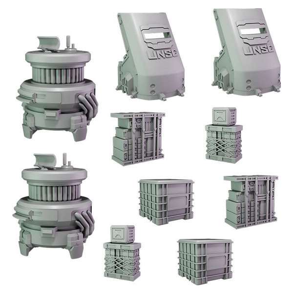 UNSC Scenery Set - Tower of Games