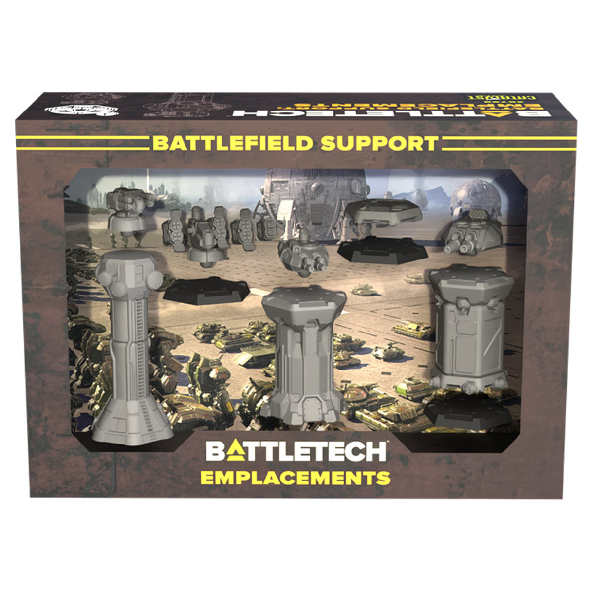 Battletech: Minis - BattleTech: Battlefield Support - Emplacements ...