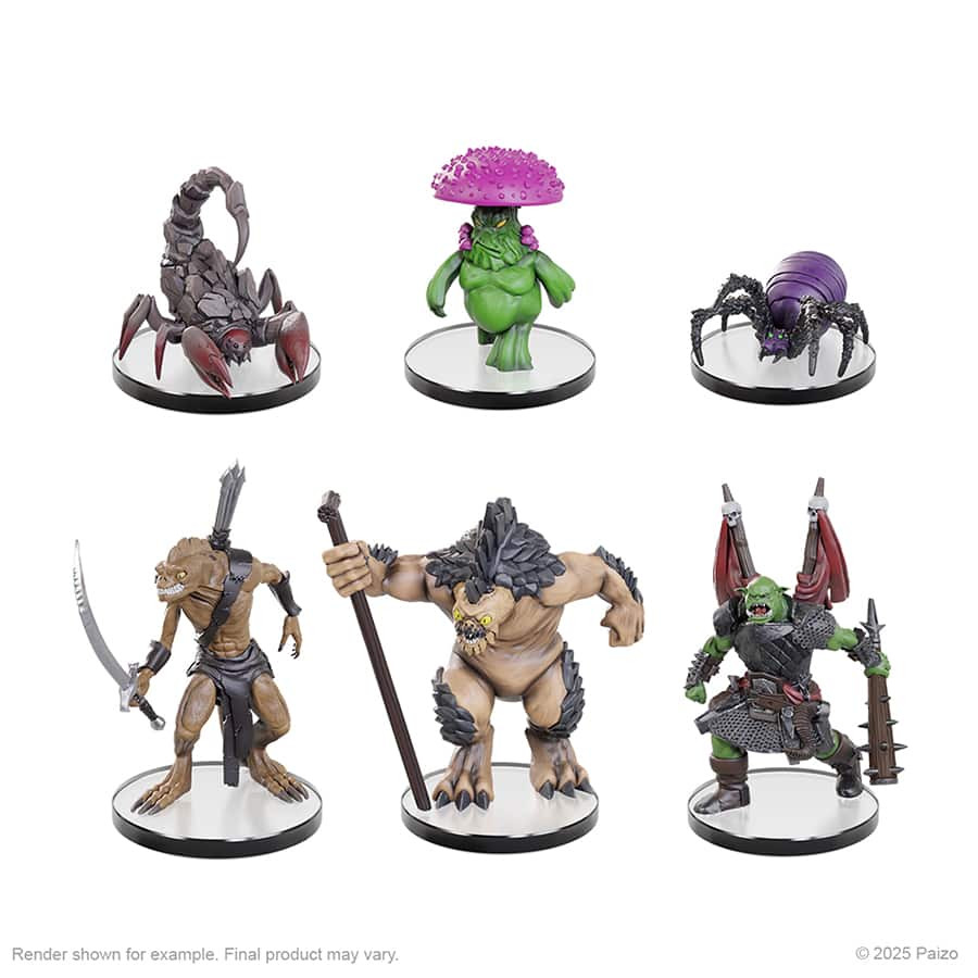 RPG Miniatures: Pathfinder Battles Minis: Cave Lurkers - Tower of Games