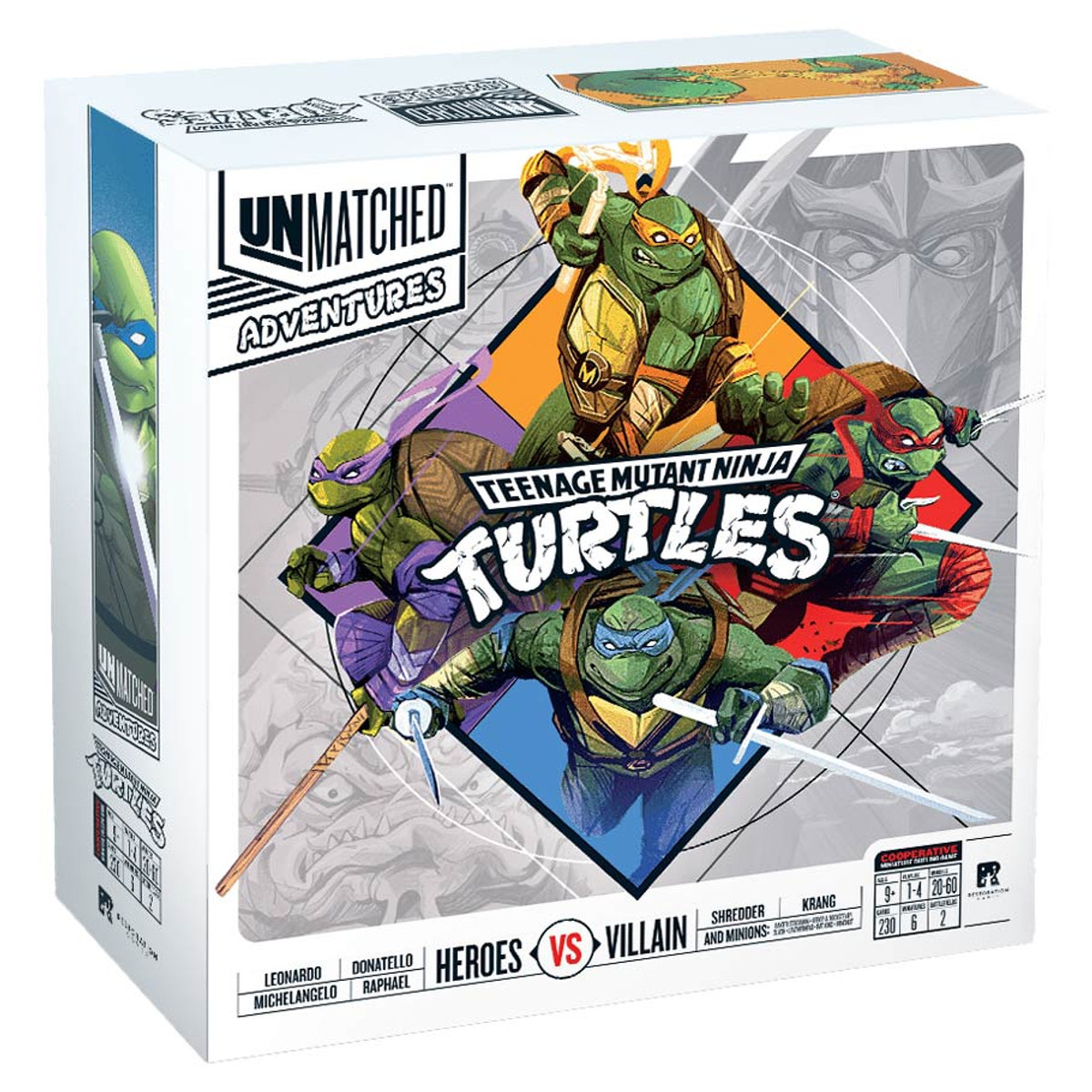 Board Games: Unmatched Adventures: Teenage Mutant Ninja Turtles - Tower ...
