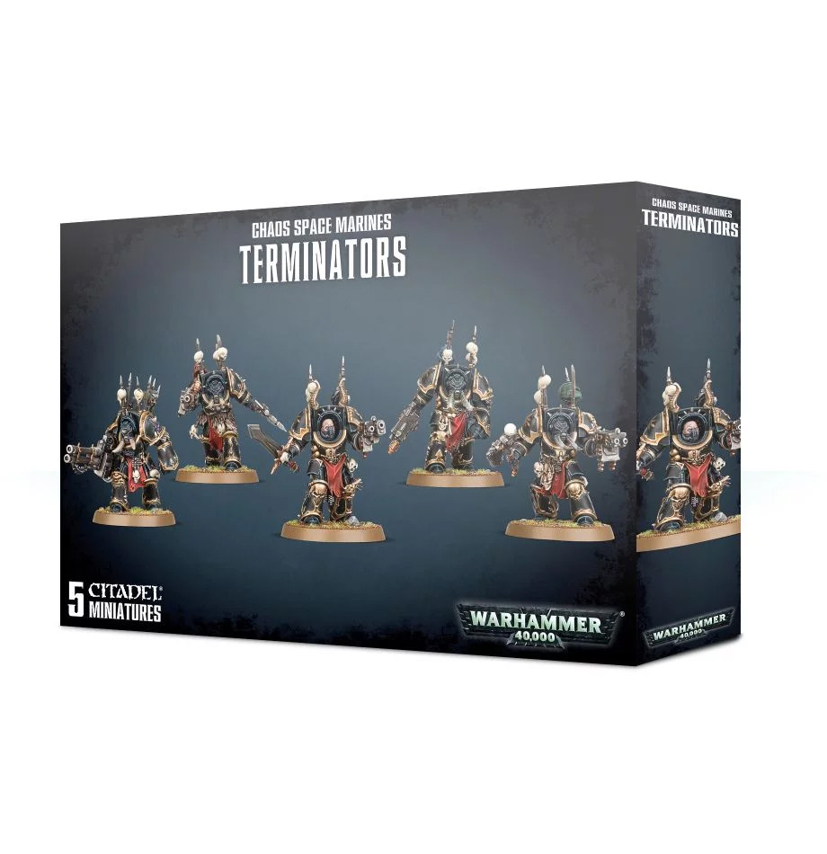 Warhammer 40K: Chaos Space Marines - Chaos Terminators - Tower of Games