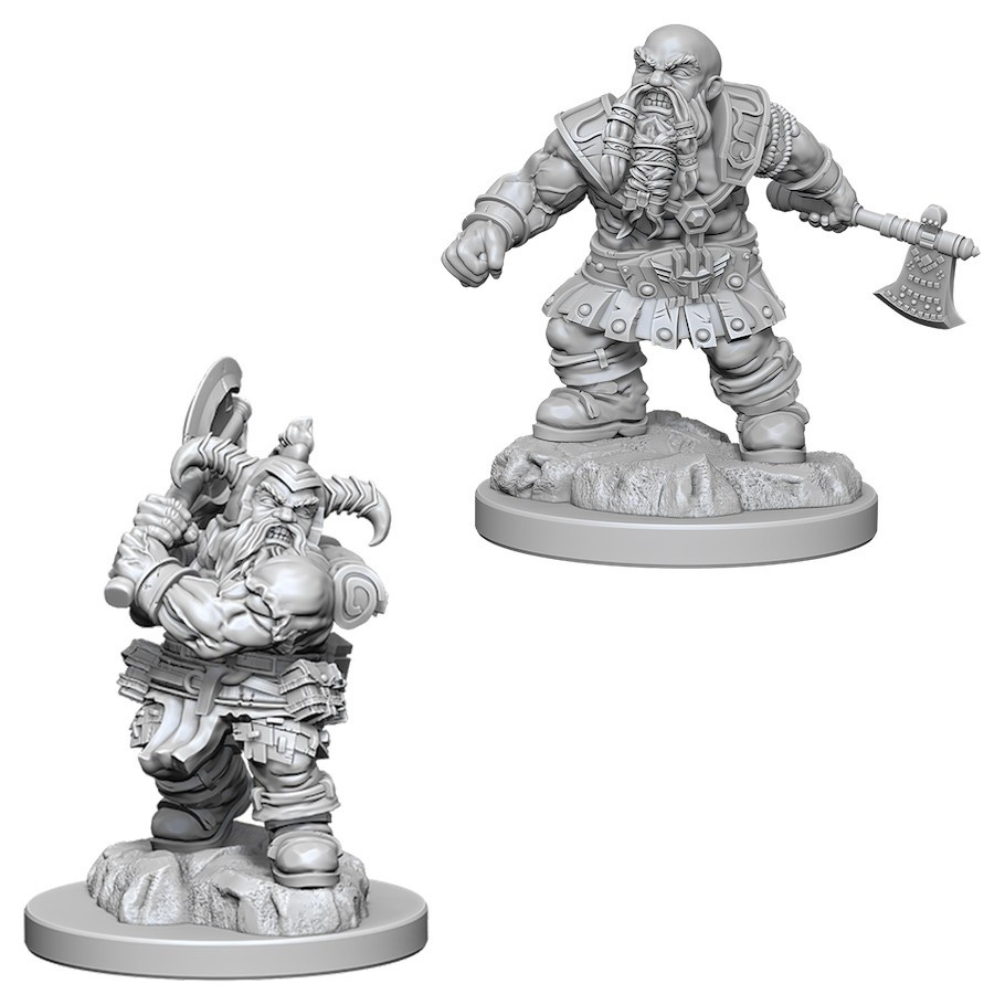 RPG Miniatures: Adventurers - Nolzur's Marvelous Unpainted Minis: Dwarf ...