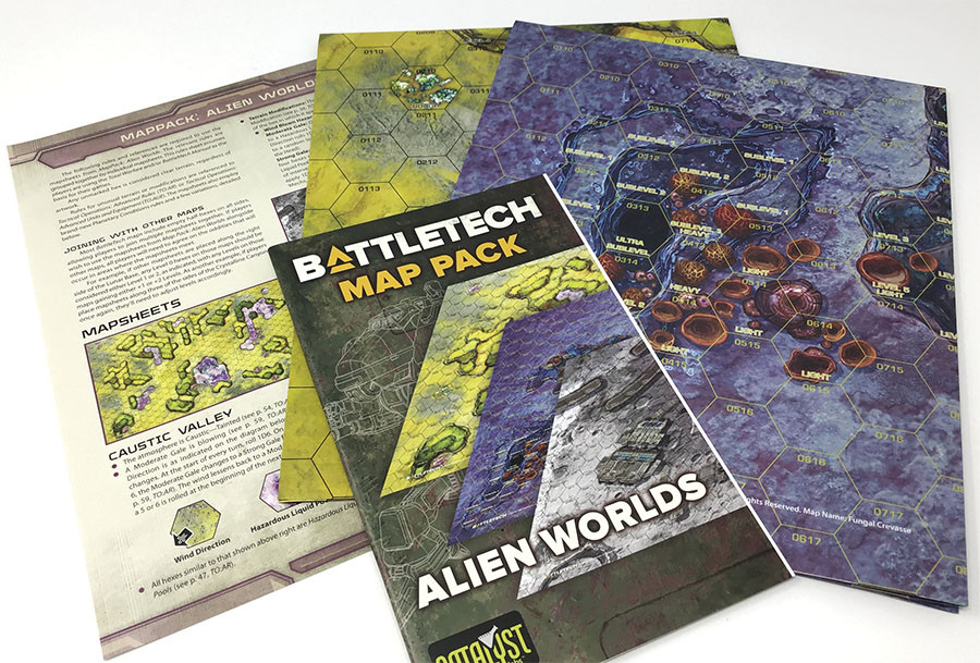 Battletech: Maps - BattleTech: Map Pack - Alien Worlds - Tower of Games