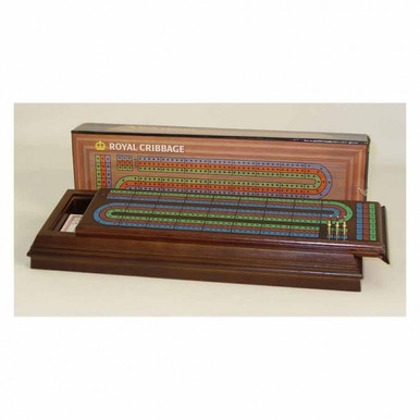 Cribbage: Box Set (Walnut) - Tower of Games