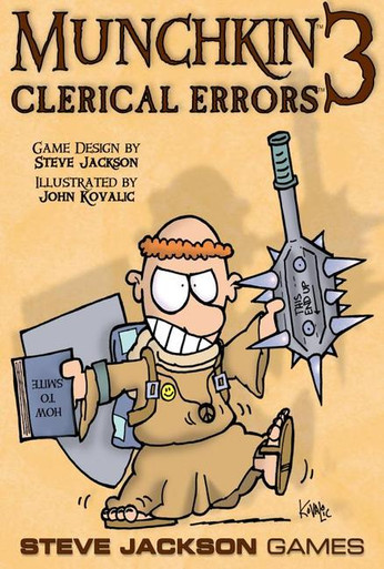 Card Games: Munchkin - Expansions and Upgrades Munchkin 3: Clerical ...