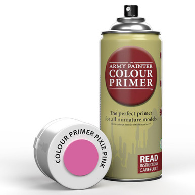 Spray Primers and Varnish: Army Painter - Colour Primer: Pixie Pink ...