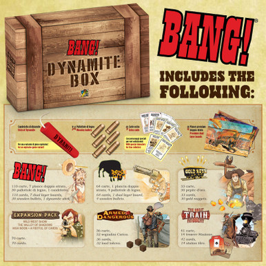 Card Games: Bang: Dynamite Box (Collector's Edition) - Tower of Games