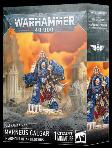 Warhammer 40K: Space Marines - Marneus Calgar in Armour of Antilochus ...
