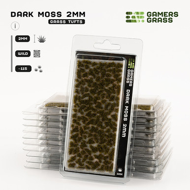 Basing Material and Textures: Gamers Grass Tufts: Dark Moss 2mm - Tower ...