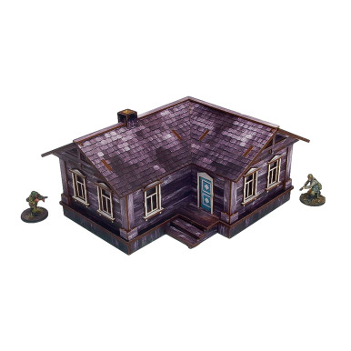 WW2 Ostfront Village Maria's House (Painted) - Tower of Games