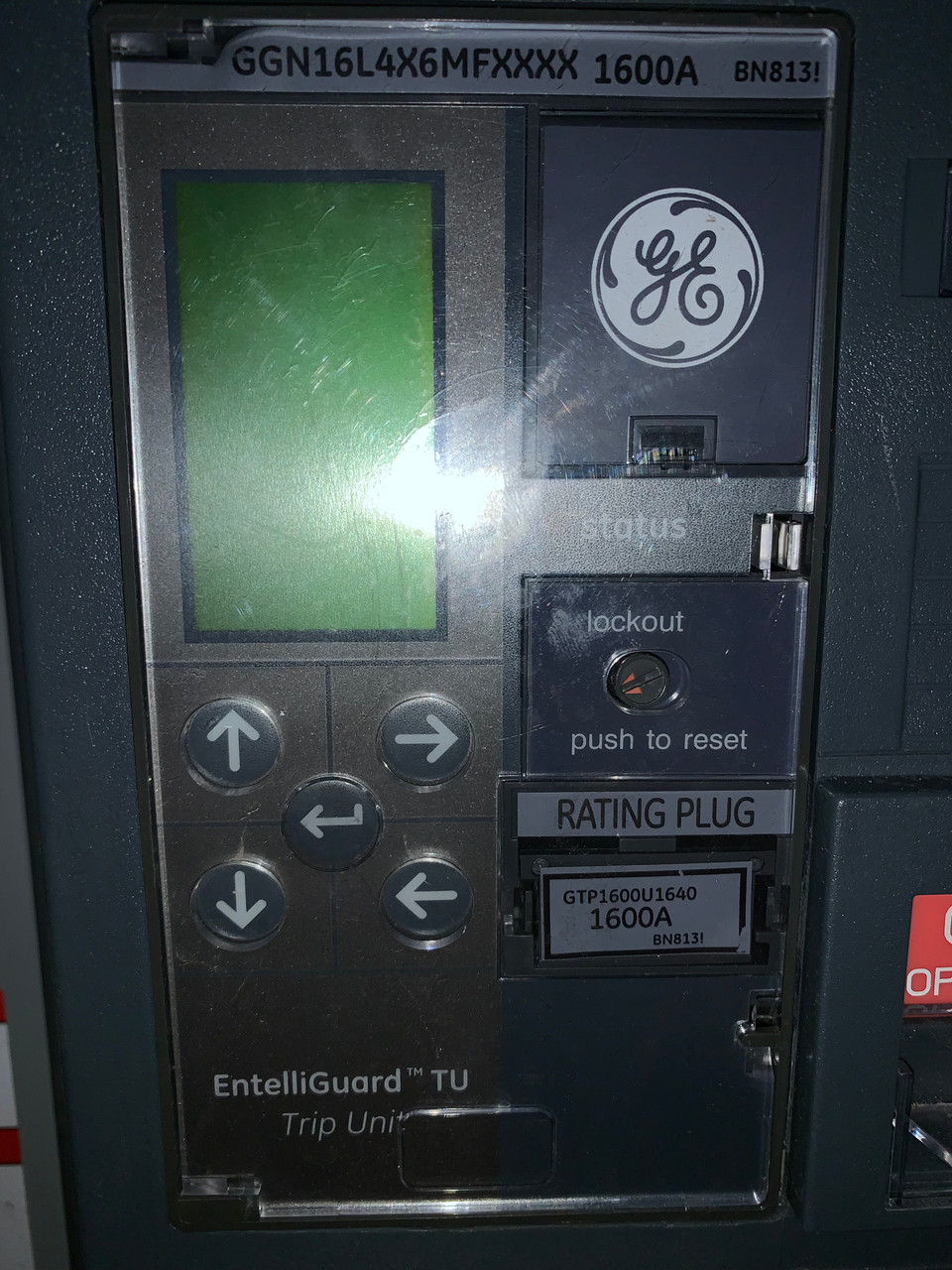 Entelliguard G GE 1600A EO/DO GN16NDEERXX4CLXL4X6V Power Circuit ...